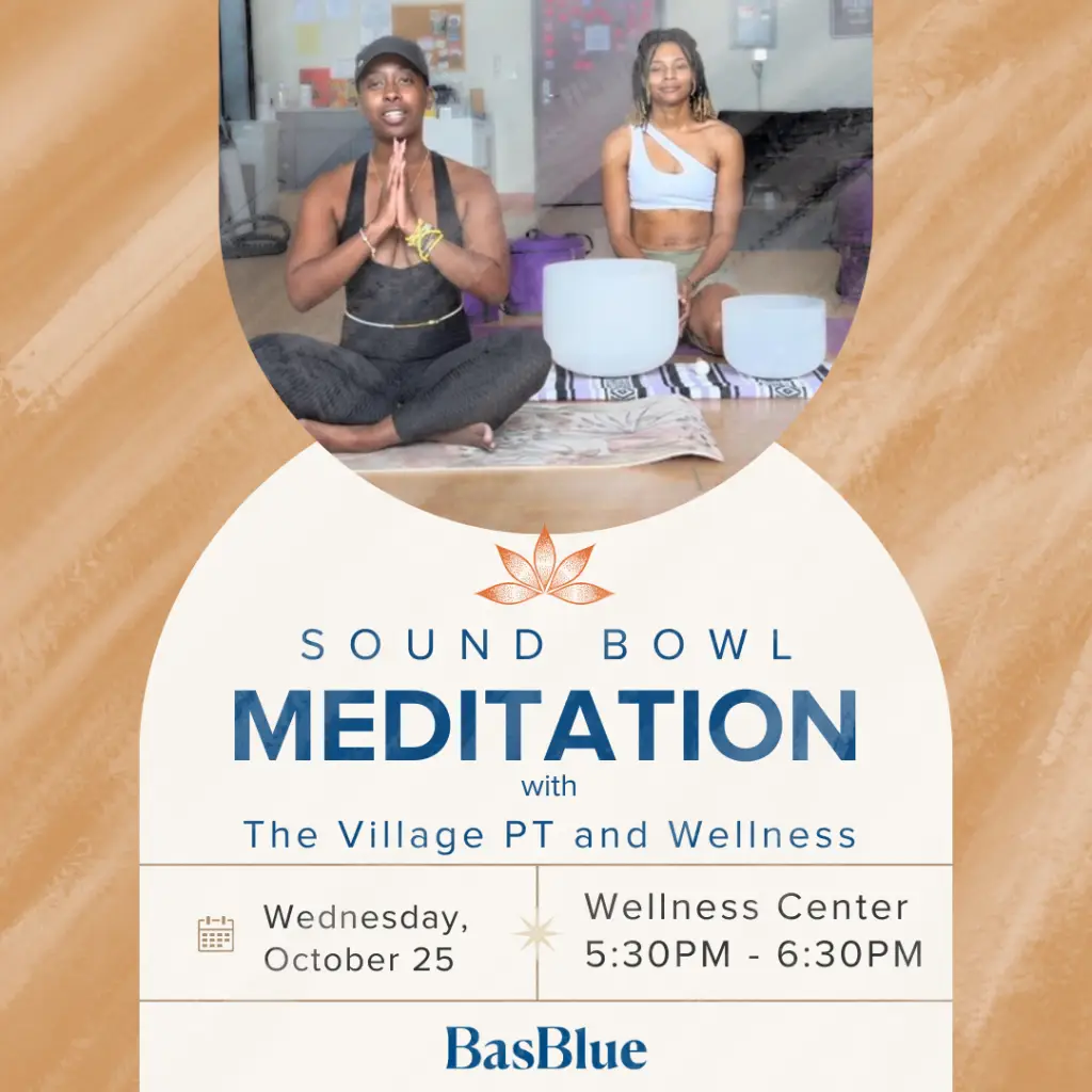Sound Bowl Meditation October 25 - BasBlue