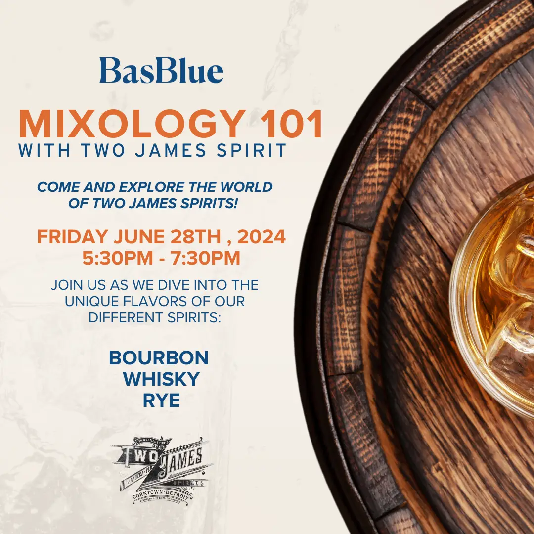 Mixology 101 with Two James Spirit - BasBlue